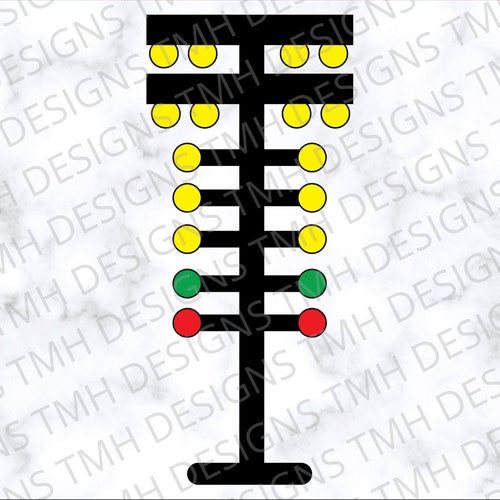 Racing Tree SVG Race Car SVG Drag Racing SVG Digital - Etsy