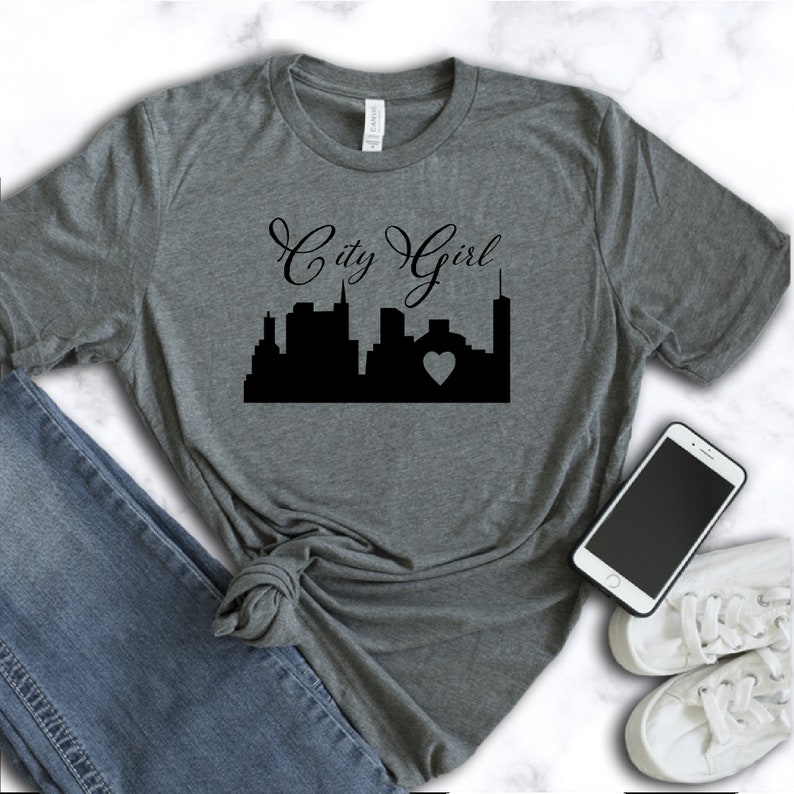 City Girl SVG - Landscape SVG - City Svg - NYC Svg Digital Download Eps ...