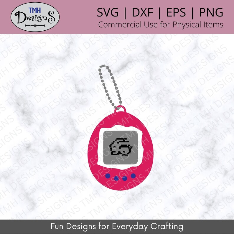 Keychain Pet SVG - Classic Game SVG - Digital Download Eps Dxf Png - Etsy