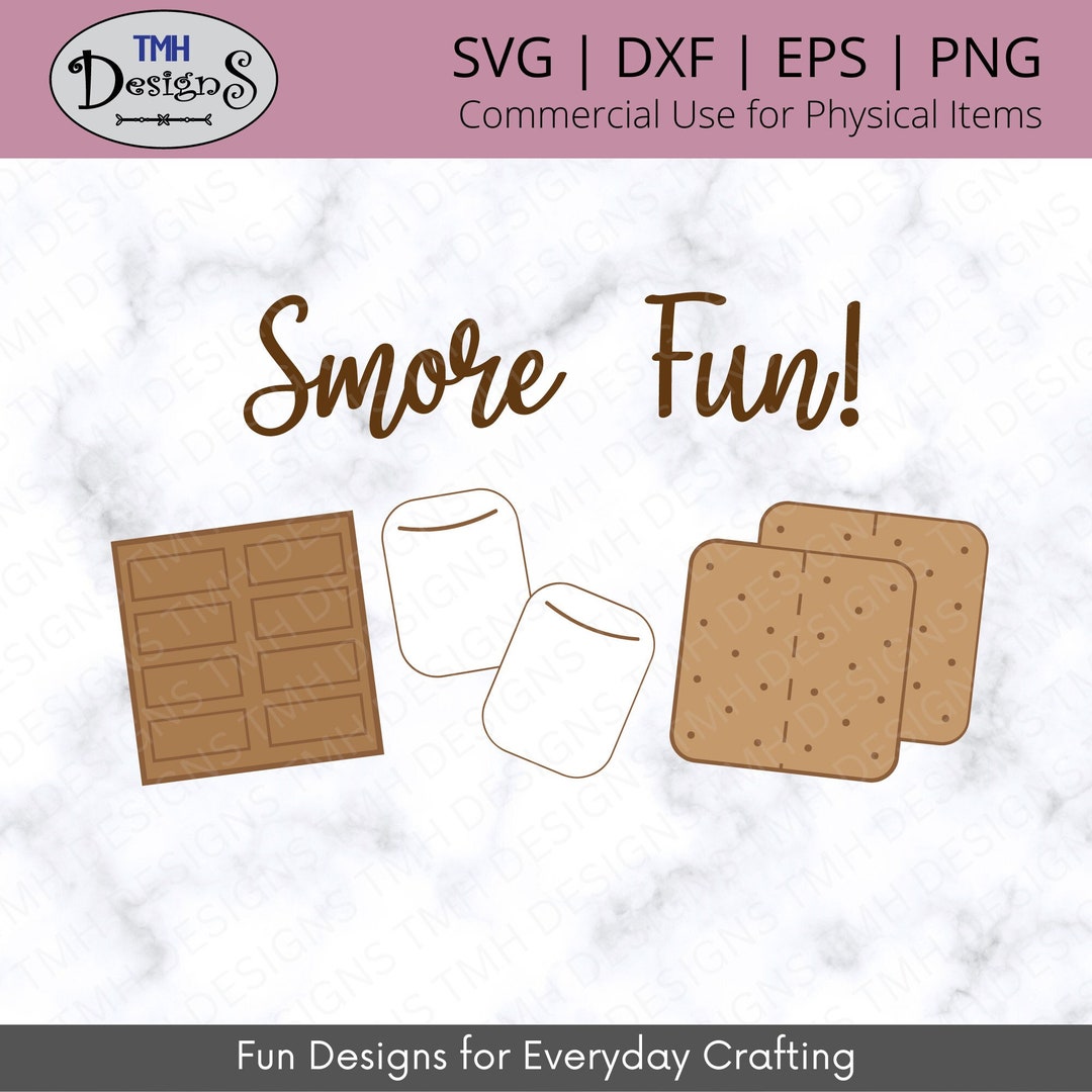 Smore SVG - Sweets SVG - Dessert SVG - Digtal Download Eps Dxf Png - Etsy