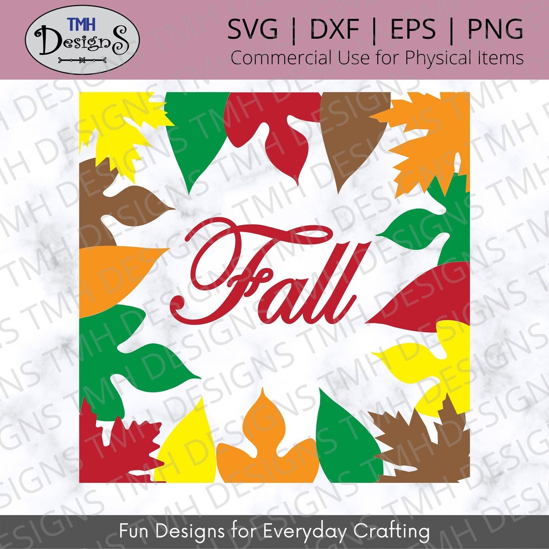 Fall Leaves SVG - Fall SVG - Leaves SVG Digital Download Eps Dxf Png - Etsy