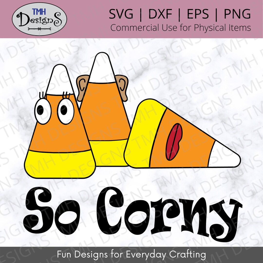 Candy Corn SVG - Fall SVG - Hear No Evil SVG Digital Download Eps Dxf ...