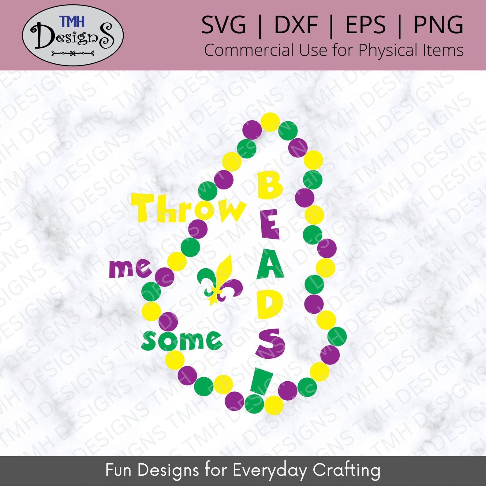 Mardi Gras SVG - Bead SVG - Digital Download Eps Dxf Png - Etsy