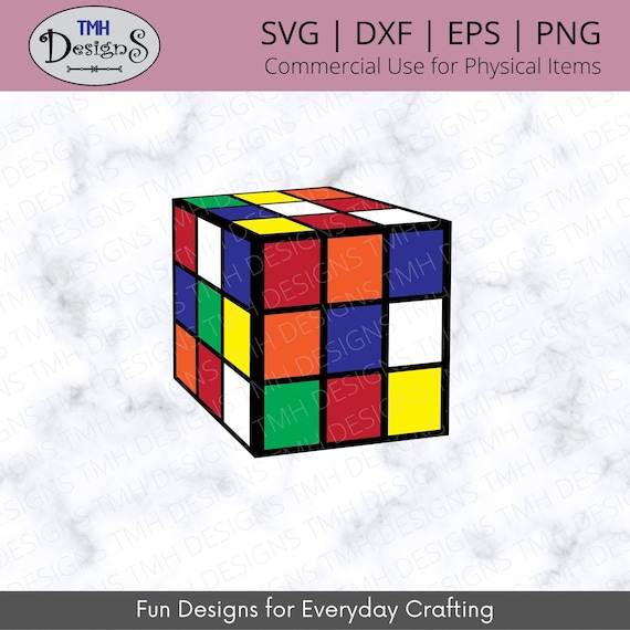 Rubik's Cube SVG Eighty's Game SVG Digital Download | Etsy Australia