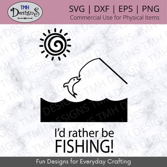 Fishing SVG Car Decal SVG Lake SVG Fish Svg Digital - Etsy