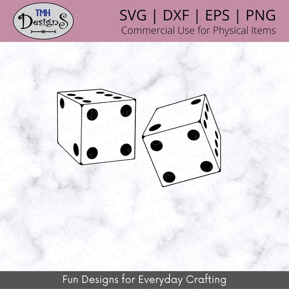 Dice SVG Game SVG Game Night SVG Digital Download Eps | Etsy