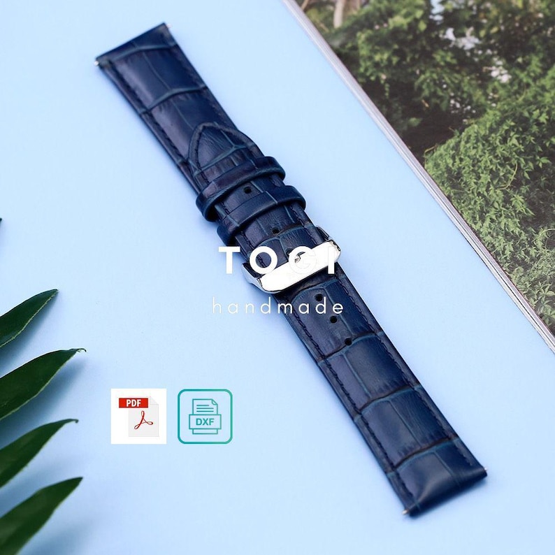 Leather Watch Strap Pattern: 33 Sizes Template (PDF Pattern) - Etsy