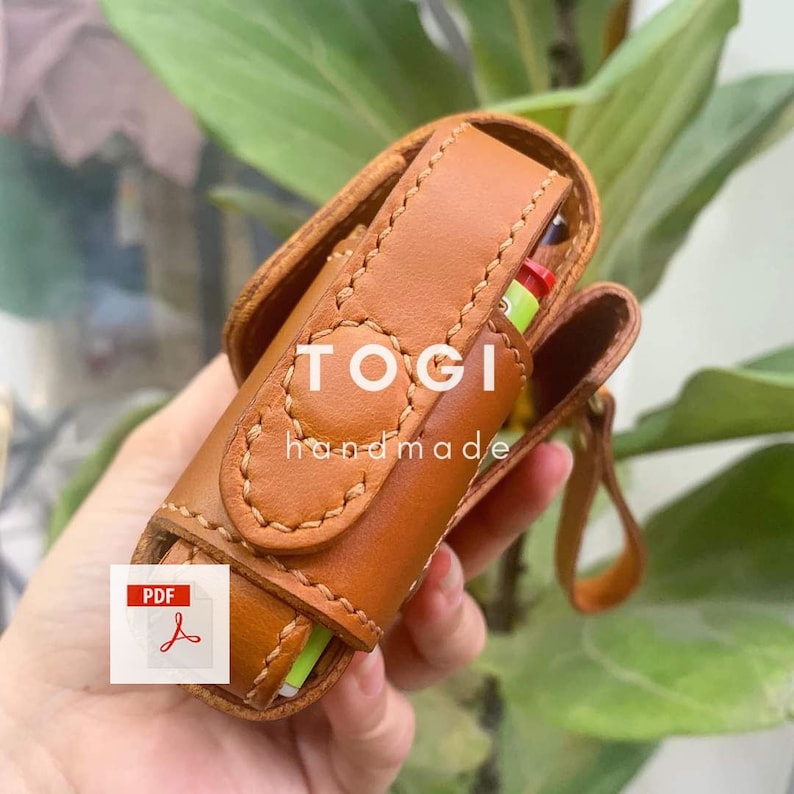 Pattern Leather Cigarette Case Cigarette Case PDF Pattern - Etsy