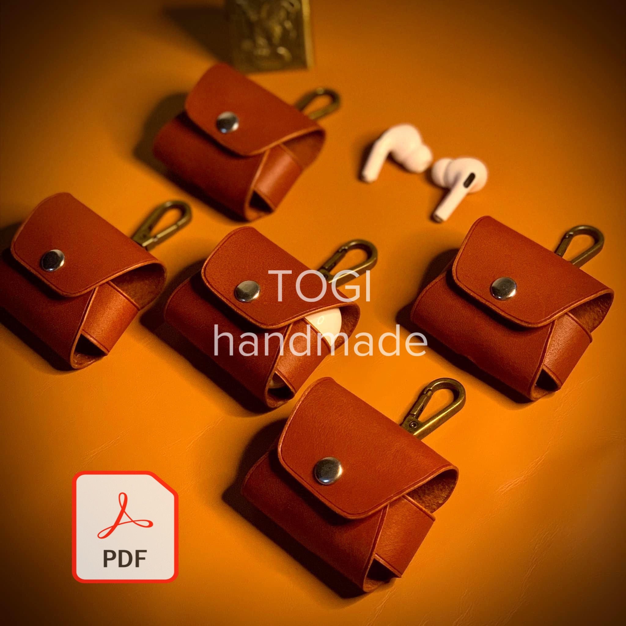 Pattern Leather Airpods Pro Case Airpods Pro PDF Pattern PDF | Etsy