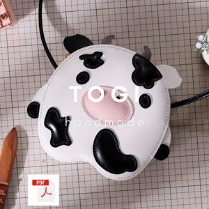 Cow Bag Leather Pattern PDF, Handmade Template (digital Download) - Etsy