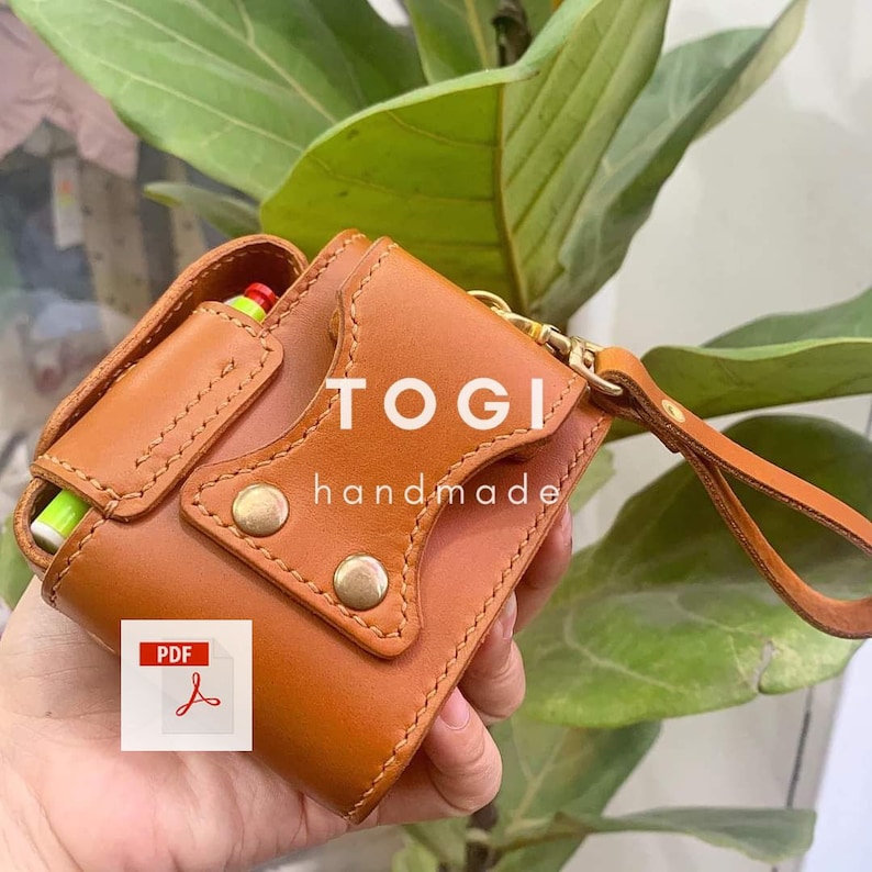 Pattern Leather Cigarette Case, Cigarette Case PDF, Pattern Cigarette ...