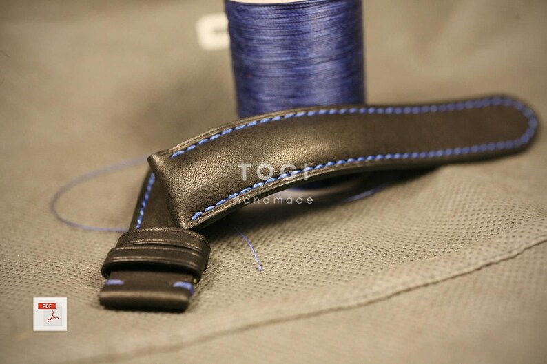 Pattern Leather Watch Strap Watch Strap PDF Pattern PDF - Etsy