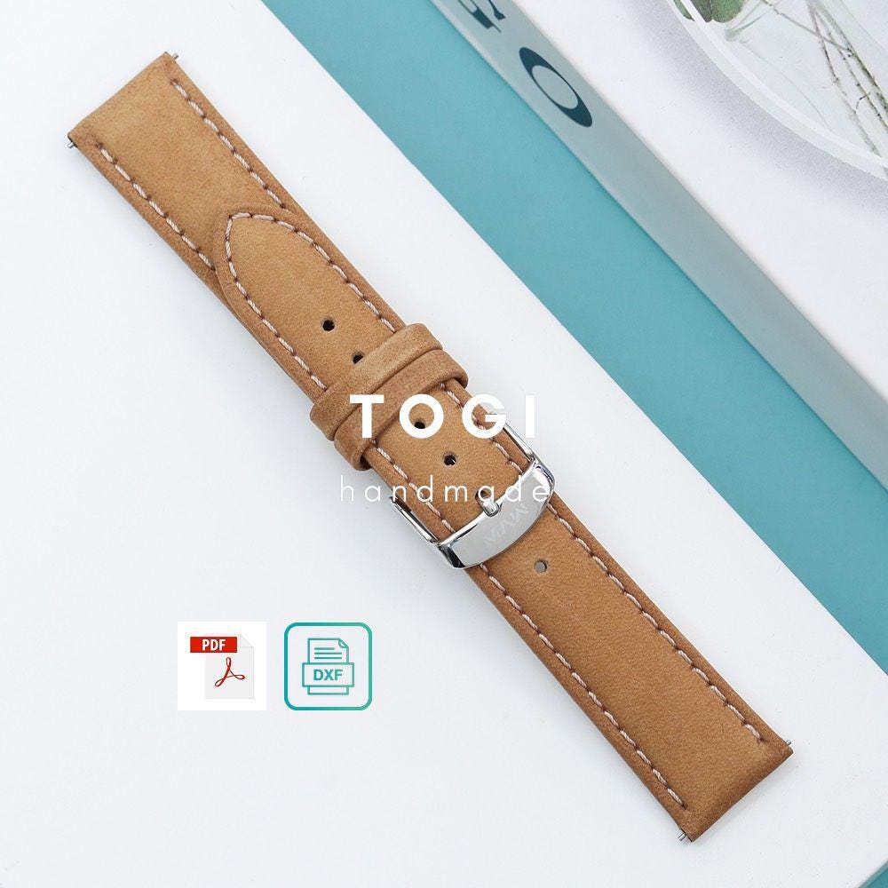 Leather Watch Strap Pattern: 33 Sizes Template (PDF Pattern) - Etsy