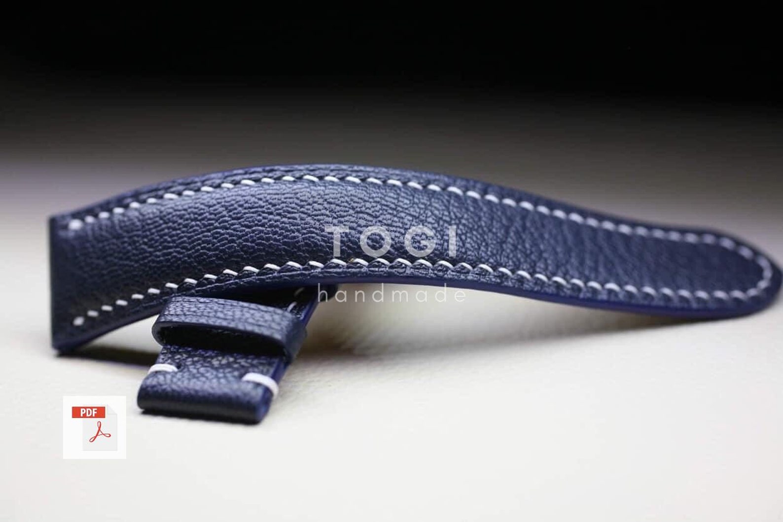 Pattern Leather Watch Strap Watch Strap PDF Pattern PDF - Etsy