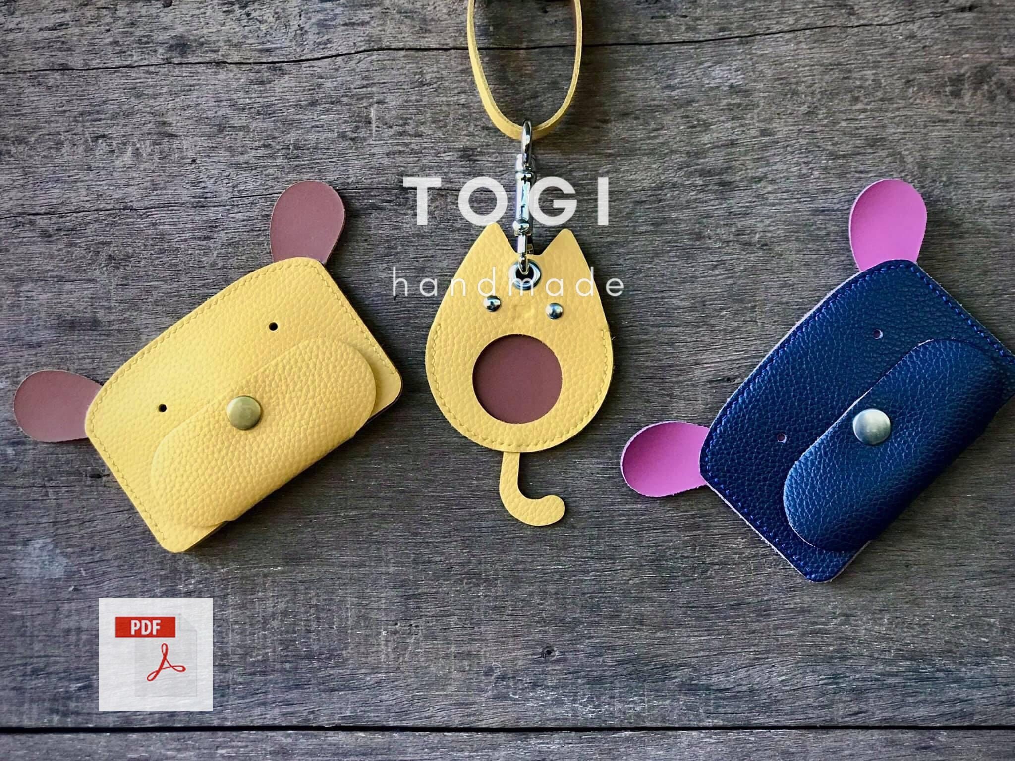 Pattern Leather Airtag Case Pattern PDF Airtag Case Leather - Etsy