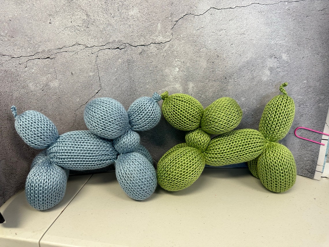 Knitting Machine Balloon Dog Hybrid PATTERN PDF for 22 Needle - Etsy