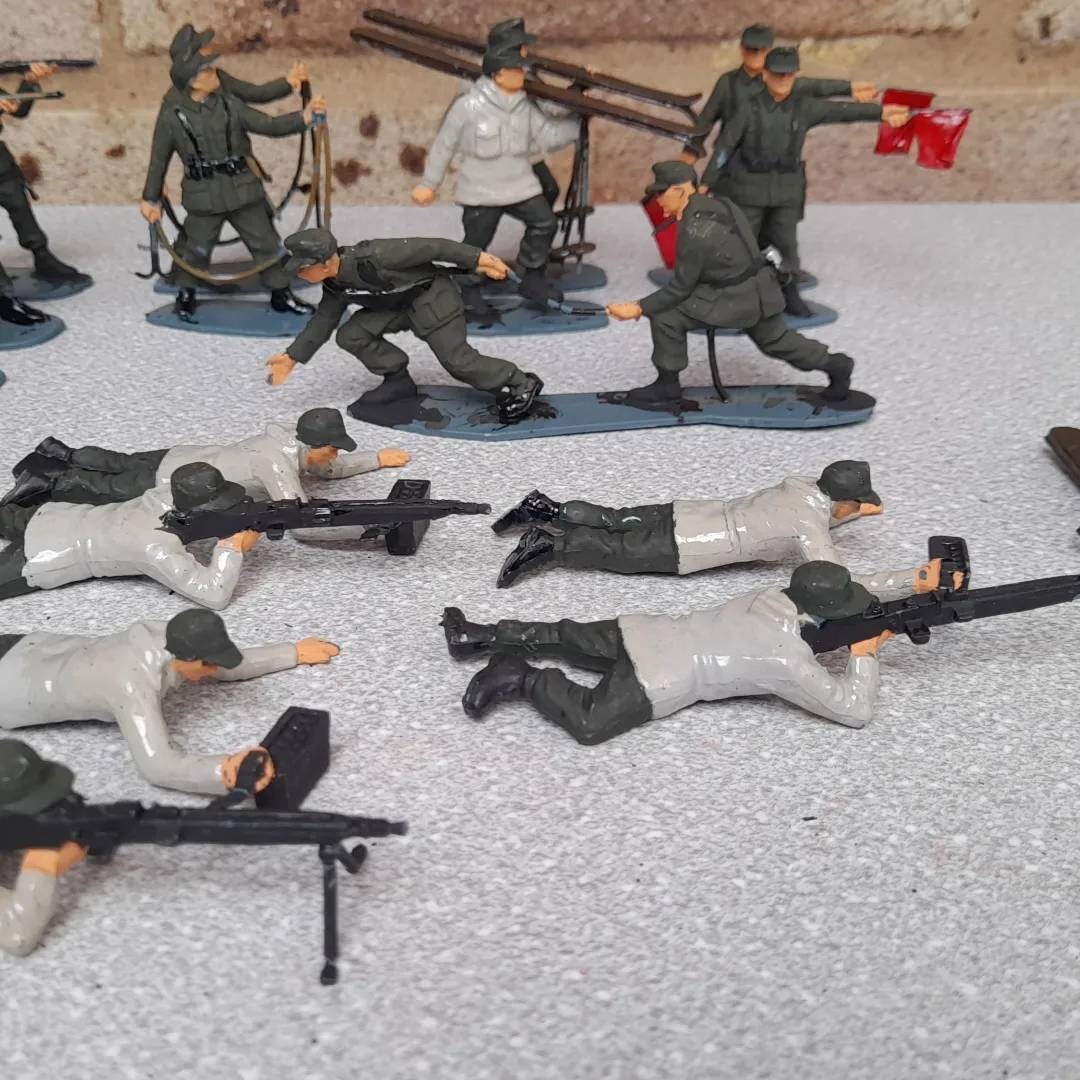 Airfix 1/32 German Mountain Troops X 29 Figures With Box - Etsy