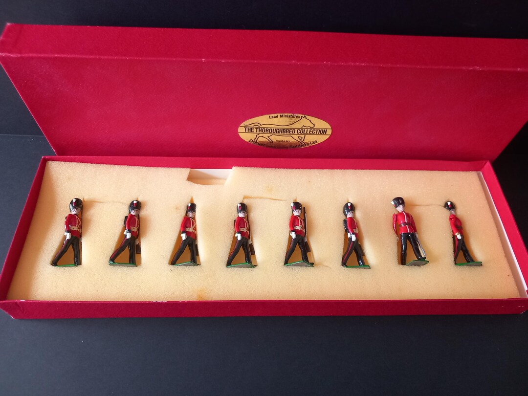Dorset Models Metal Soldiers - Fusiliers Regiment - 7 Pieces 1:32 Scale ...