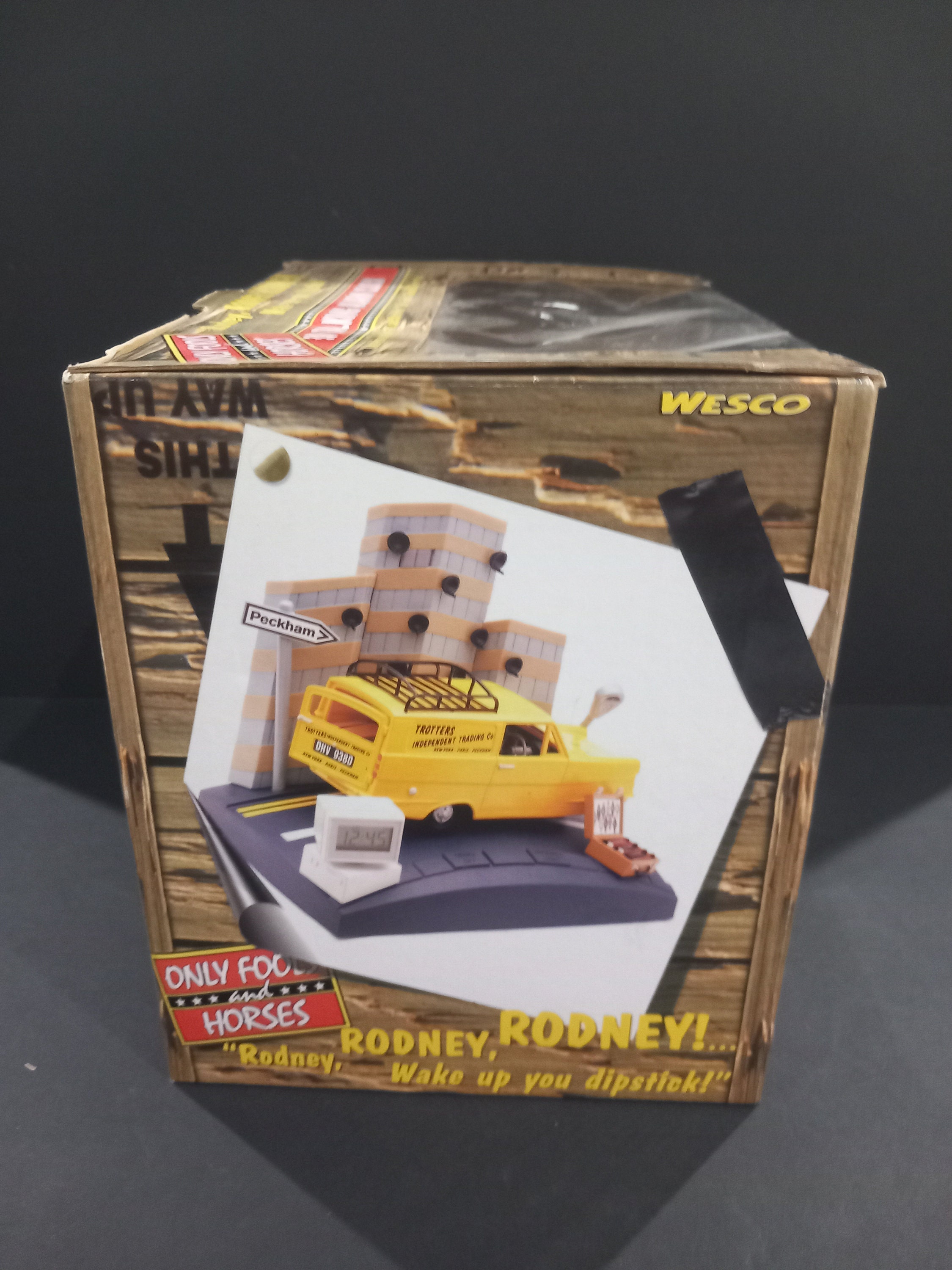 Vintage 1998 Wesco BBC Only Fools & Horses Reliant Regal Van Alarm ...