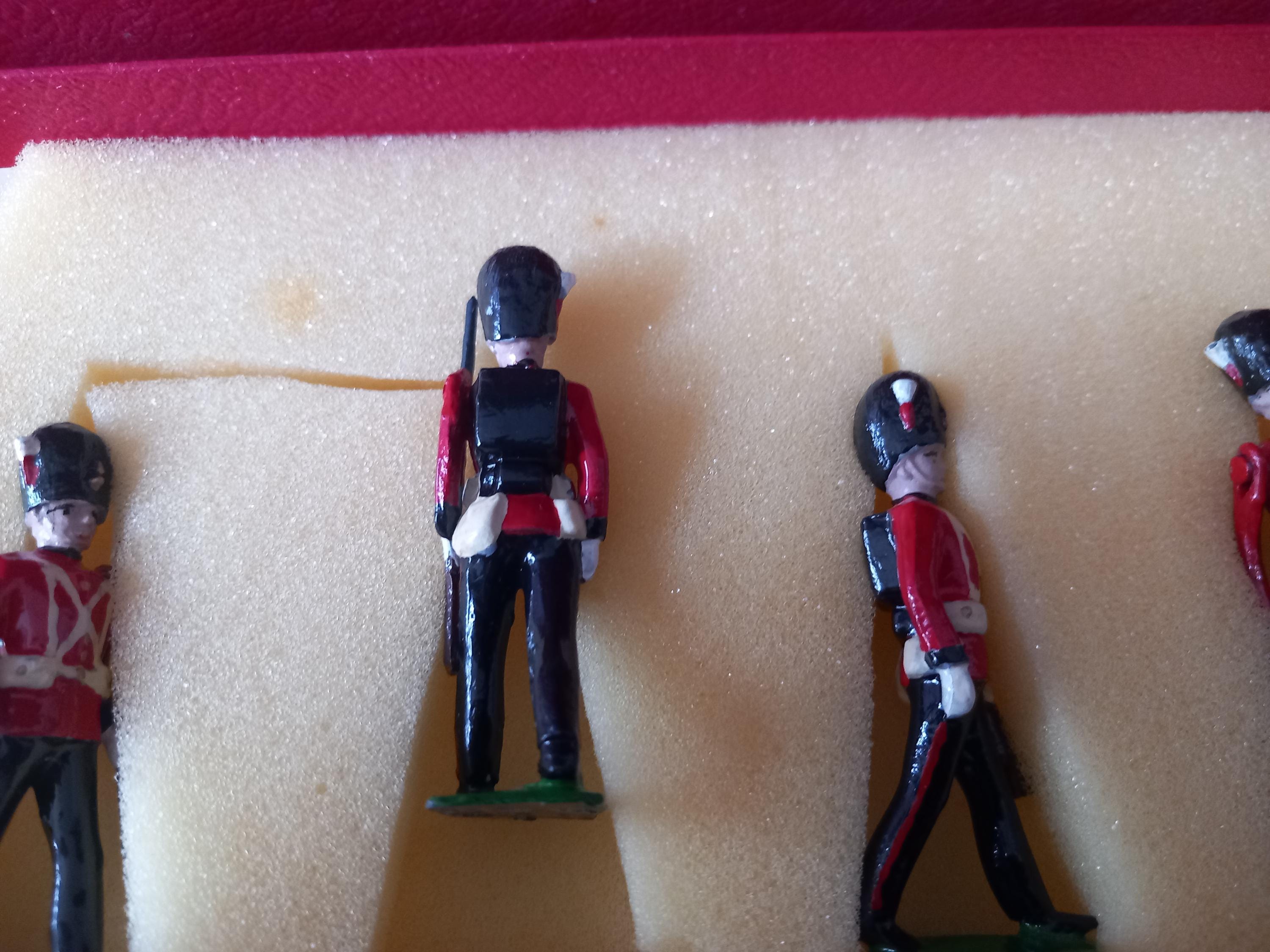 Dorset Models Metal Soldiers Fusiliers Regiment 7 Pieces 1:32 Scale - Etsy