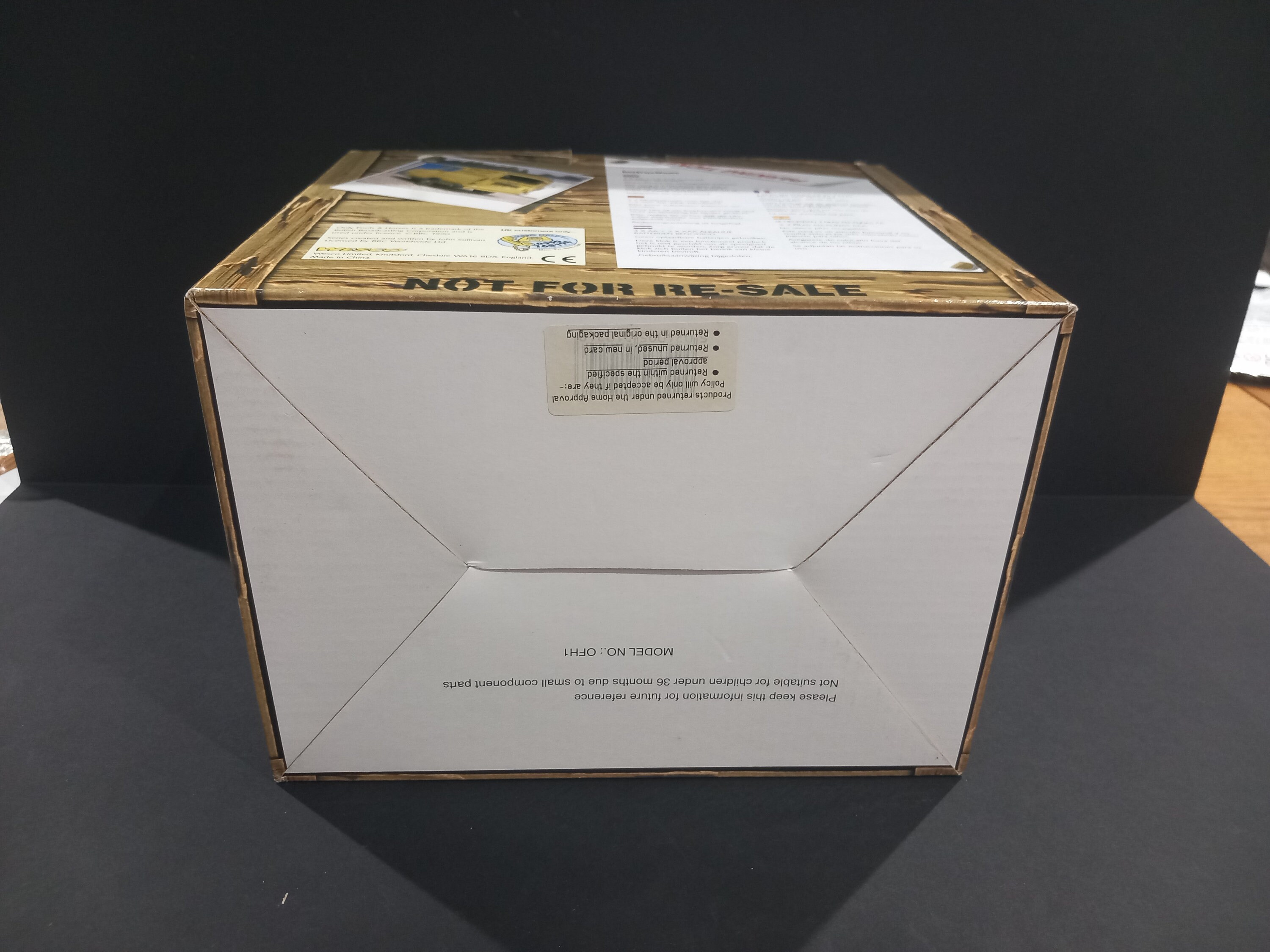 Vintage 1998 Wesco BBC Only Fools & Horses Reliant Regal Van Alarm ...