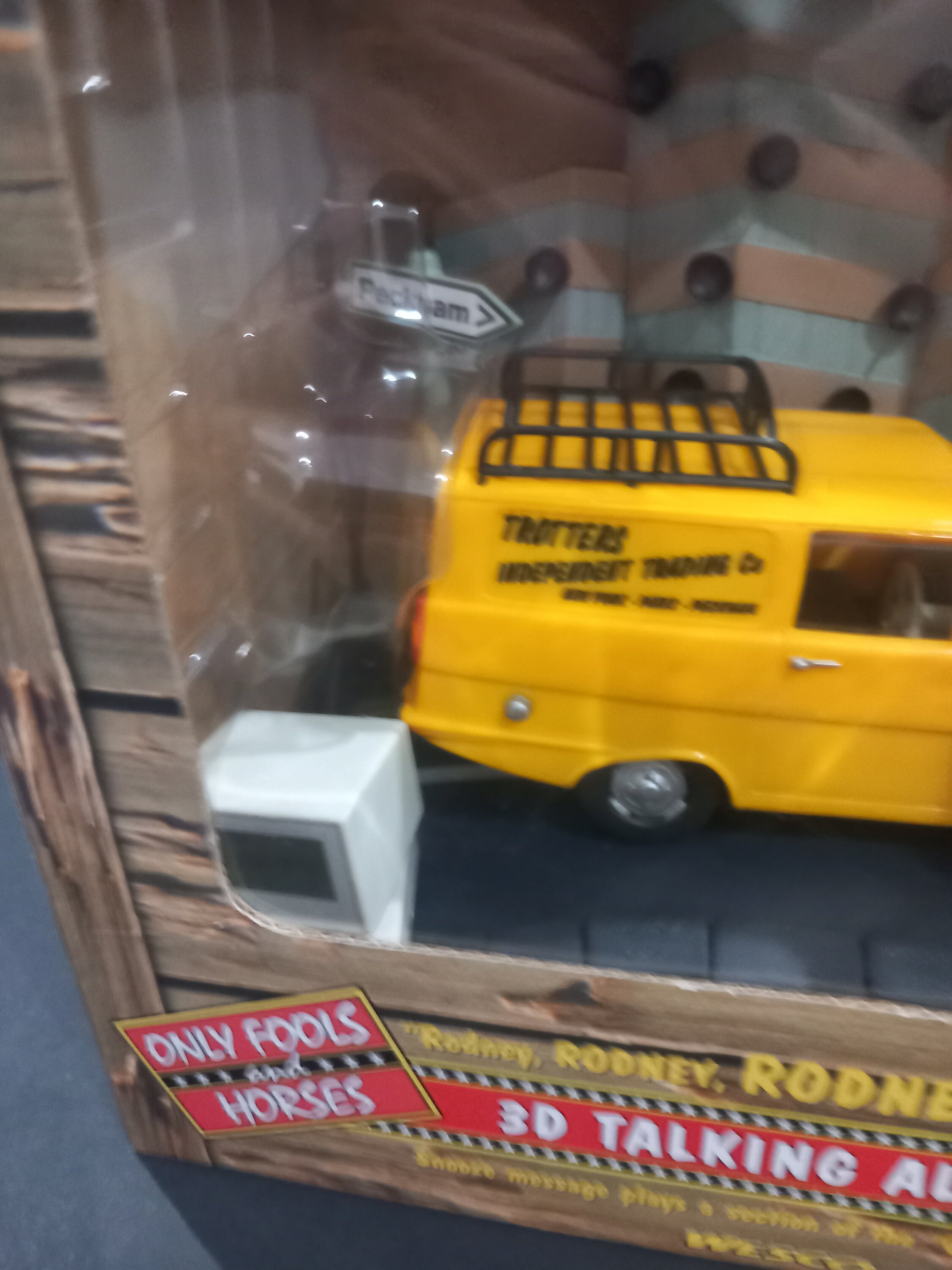 Vintage 1998 Wesco BBC Only Fools & Horses Reliant Regal Van Alarm ...