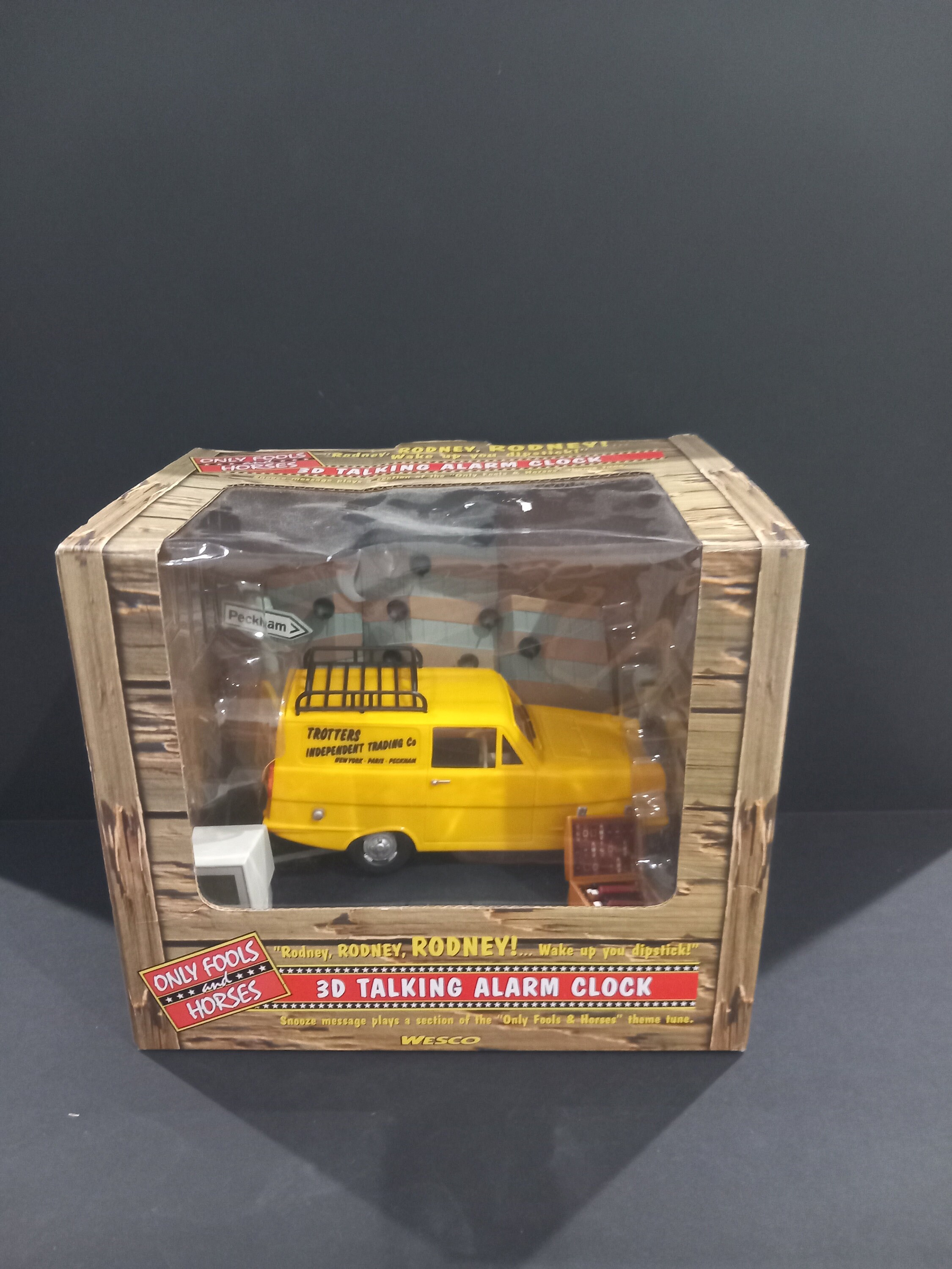 Vintage 1998 Wesco BBC Only Fools & Horses Reliant Regal Van Alarm ...