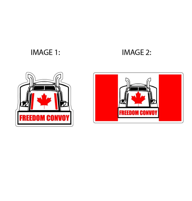 Canadian Trucker Freedom Convoy 2022 Support Fringe Minority Vinyl ...