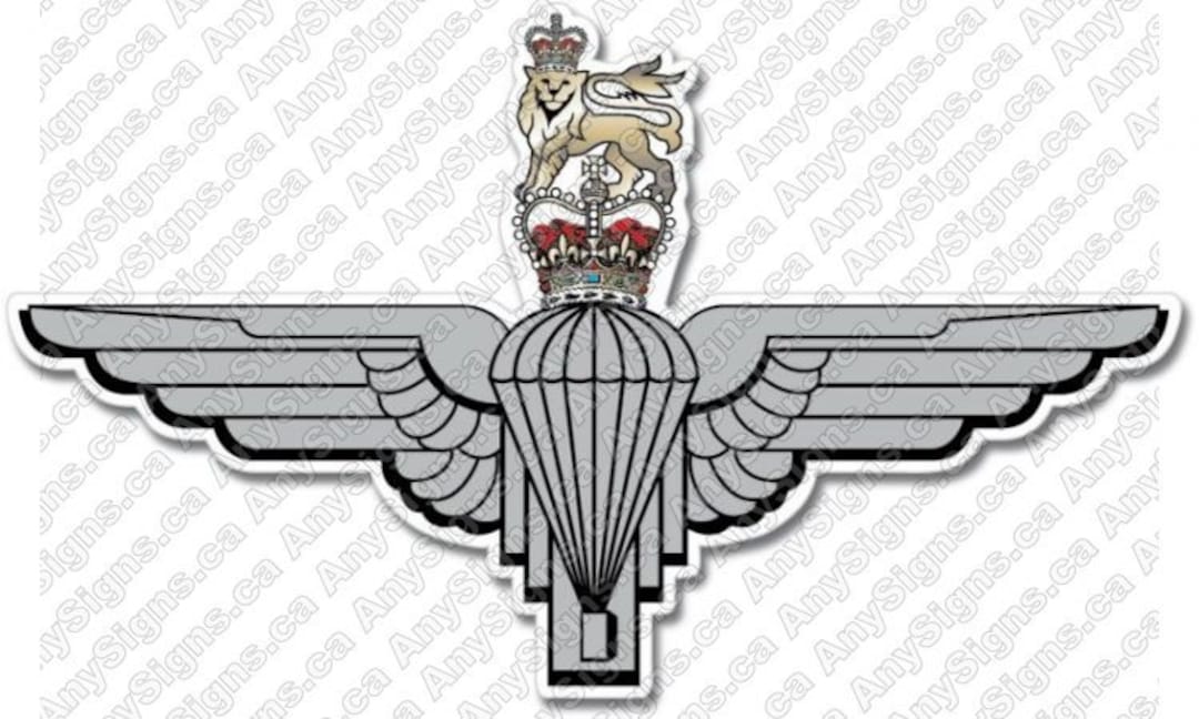 British Army Parachute Regiment Emblem Military Airborne Forces ...