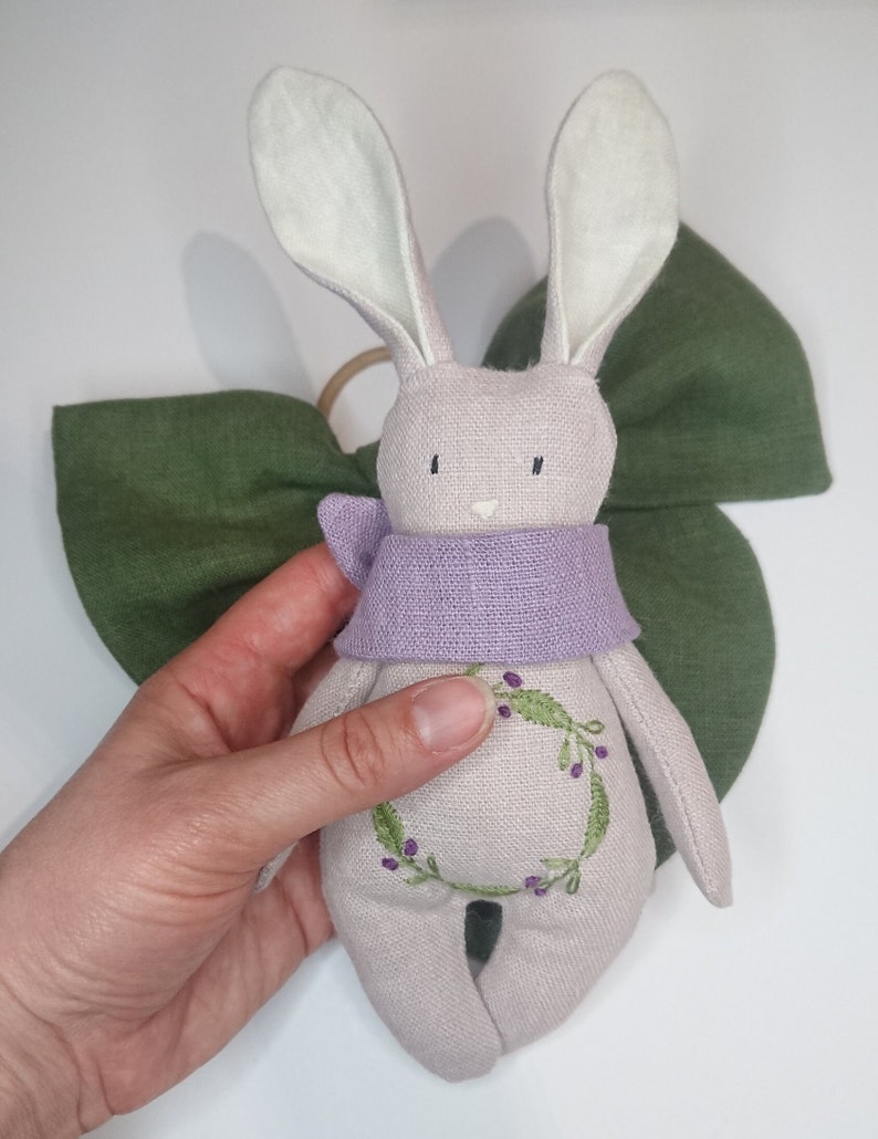 Textile Bunny PDF Pattern and Step by Step Instructions - Etsy