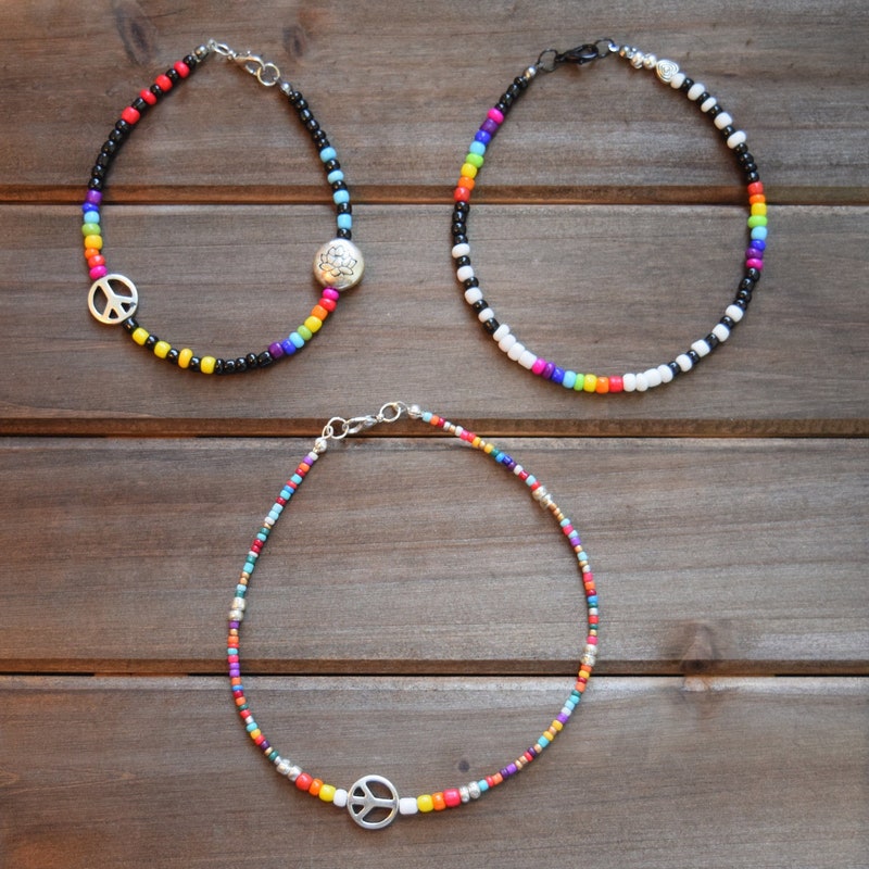 Hippie Anklet - Etsy