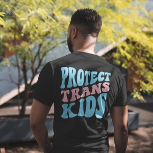 Protect Trans Kids Transgender FTM Trans Pride Shirt MTF Trans ...