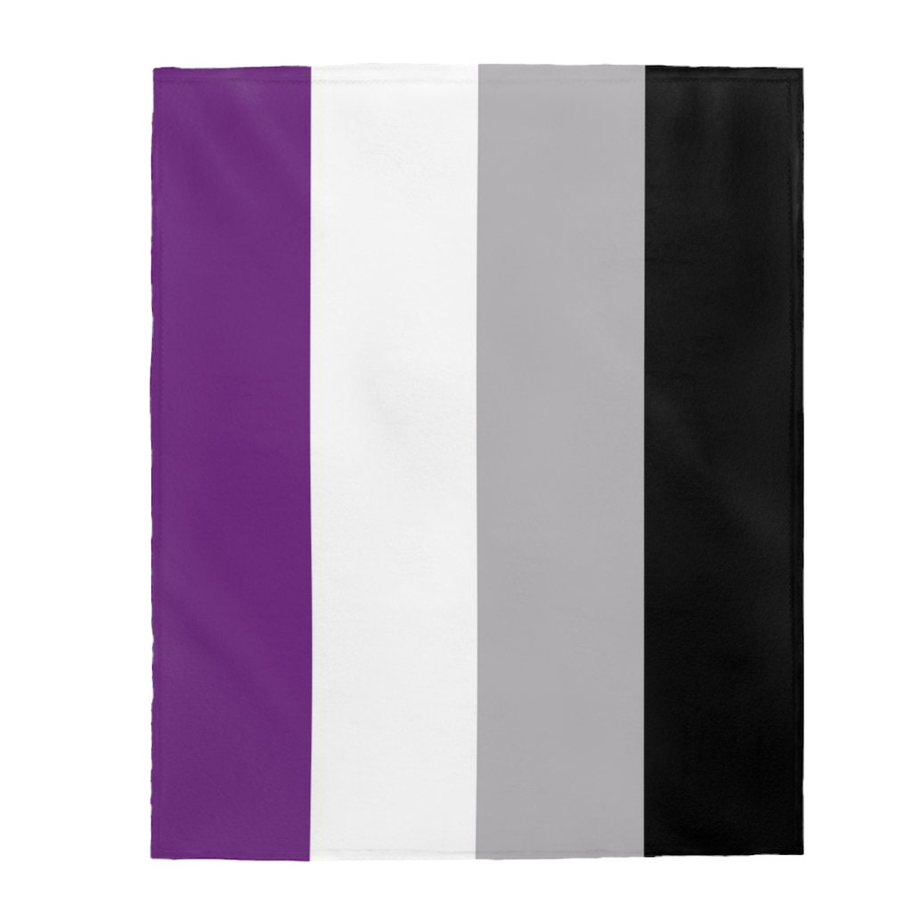 Asexual Pride Flag Blanket Ace Pride Flag Asexual Flag Colorful Blanket ...