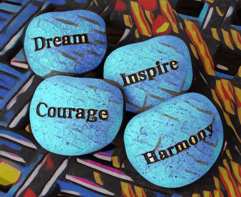 Dream Courage Inspire Harmony Picture | Etsy Dream Courage Inspire Harmony Picture | Etsy