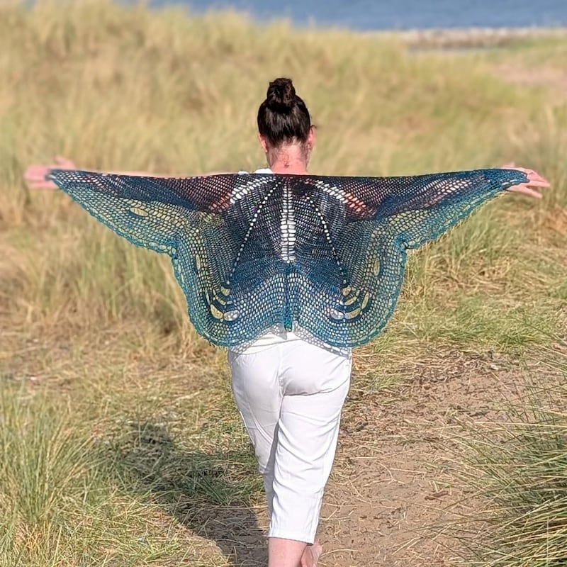 Fairy Wing Crochet Shawl - Etsy