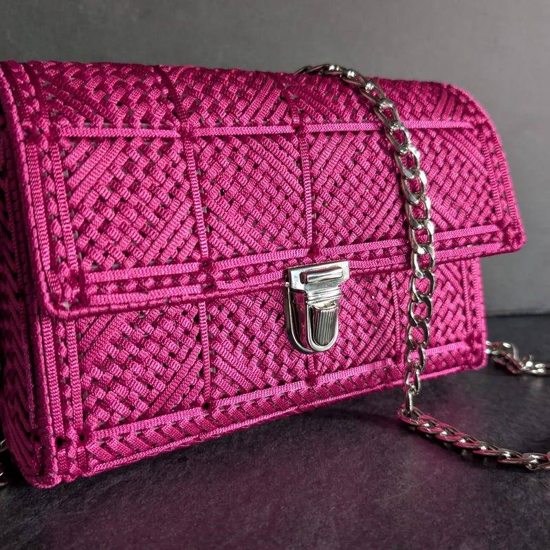 Plastic Canvas Bag - Etsy
