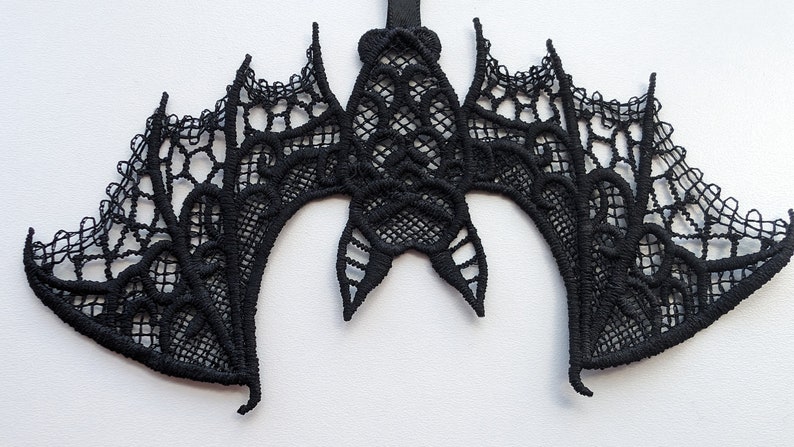 Embroidered Bat Hanging Decoration - Etsy