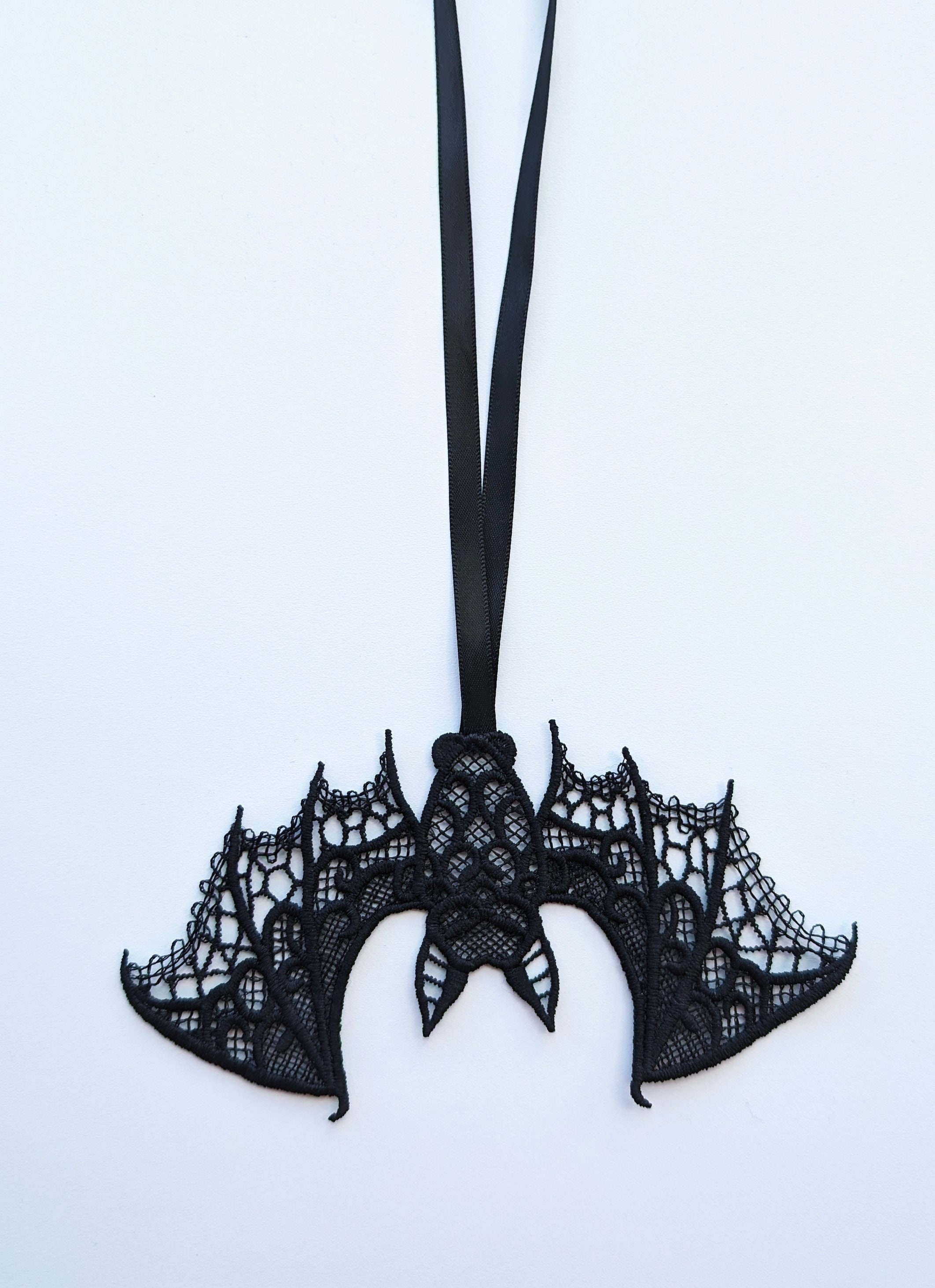 Embroidered Bat Hanging Decoration - Etsy