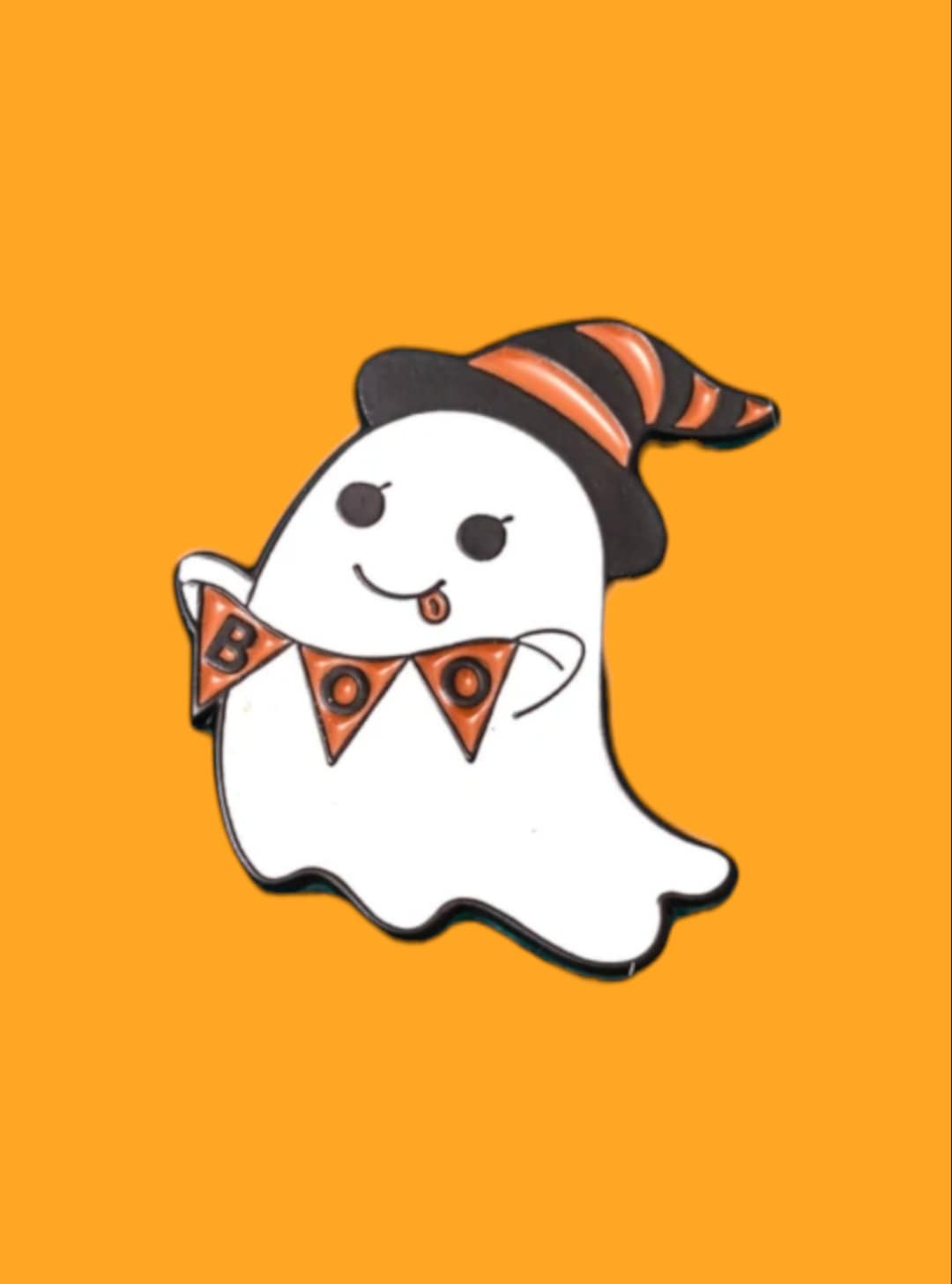 Boo Ghost Cute Enamel Pin - Etsy