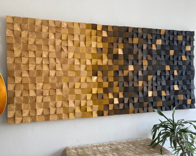 Exclusive Wood Panel With Backlight, 3d Wall Panels, Wall Panels, Wood ...