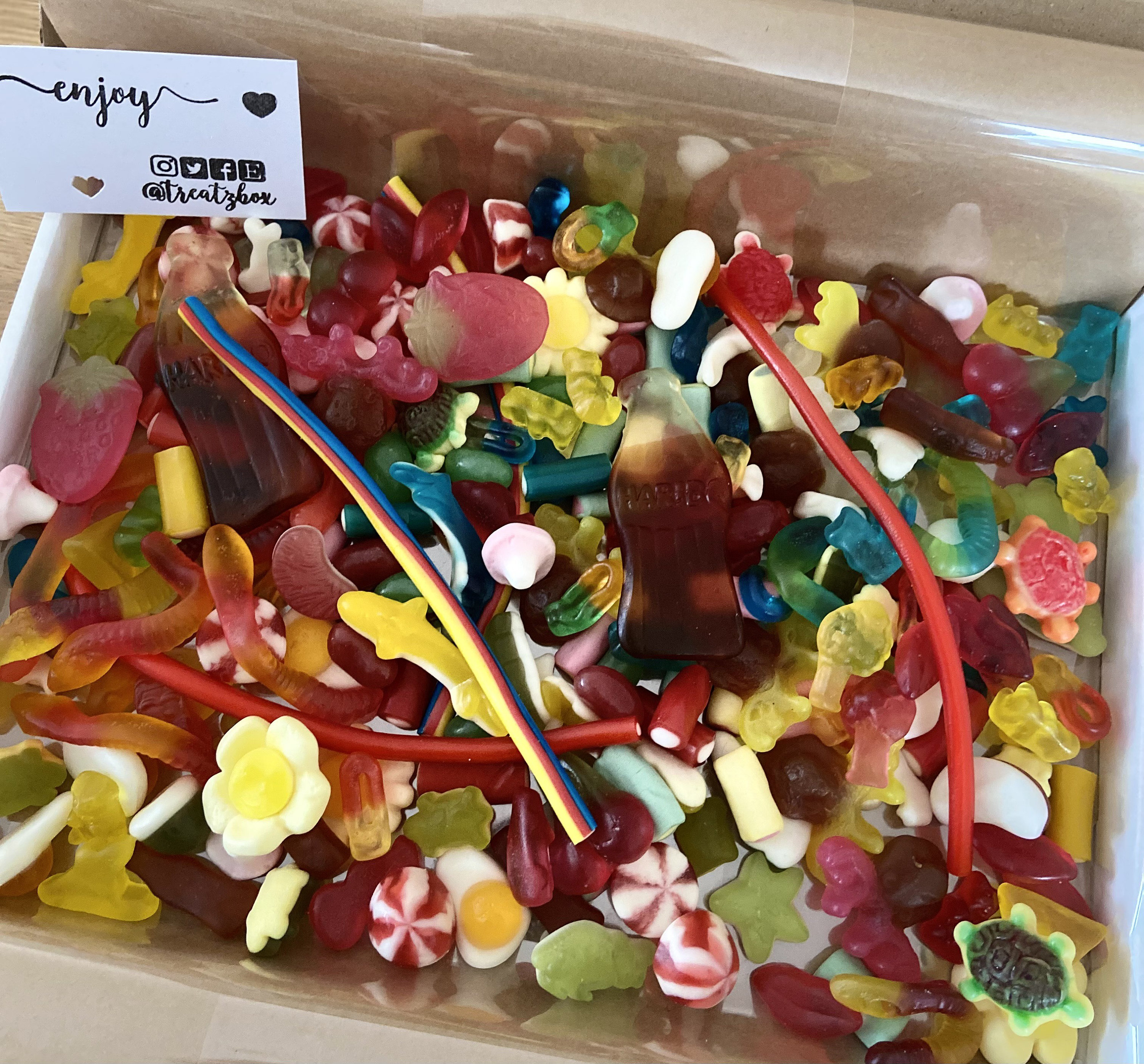 Pick N Mix Letterbox Sweets Gift Sweet Box Any Occasion - Etsy UK