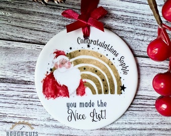 North Pole Approved, Official Nice List Medal and Certificate ...