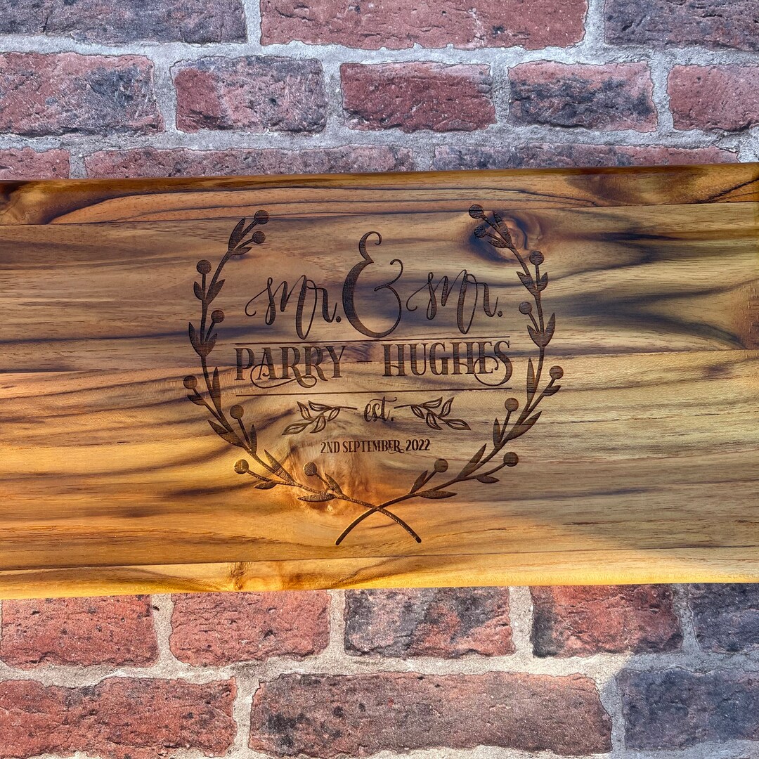 Inclusive Mr and Mr Mrs and Mrs Cutting Board, LBGTQIA+ Personalised ...