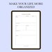 Content Planner Printable, Content Creator Template, Influencers ...