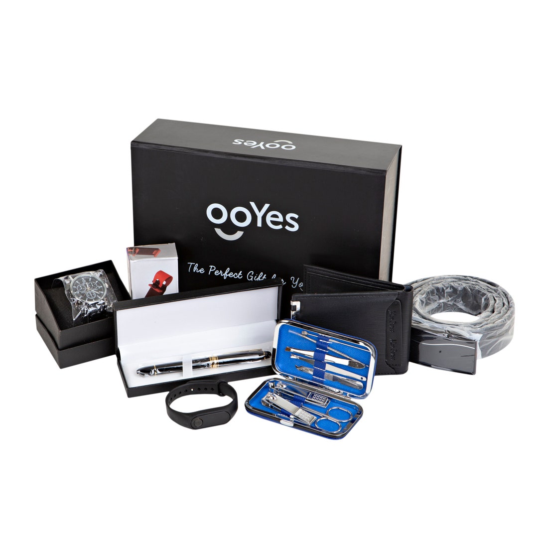 Gift Box for Gents . Jet Gift Box by Ooyes Includes 7 Gift - Etsy UK