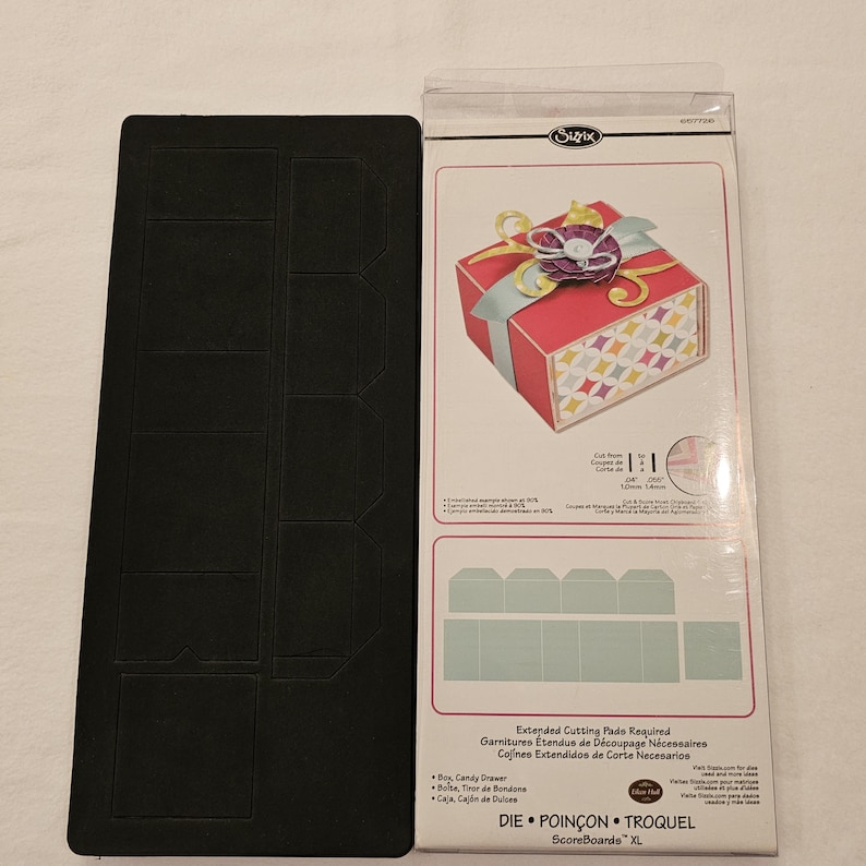Sizzix Box Candy Drawer XL Die 657726 - Etsy