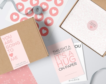 Editable Branded Packaging Template Bundle, Editable Packaging Box ...