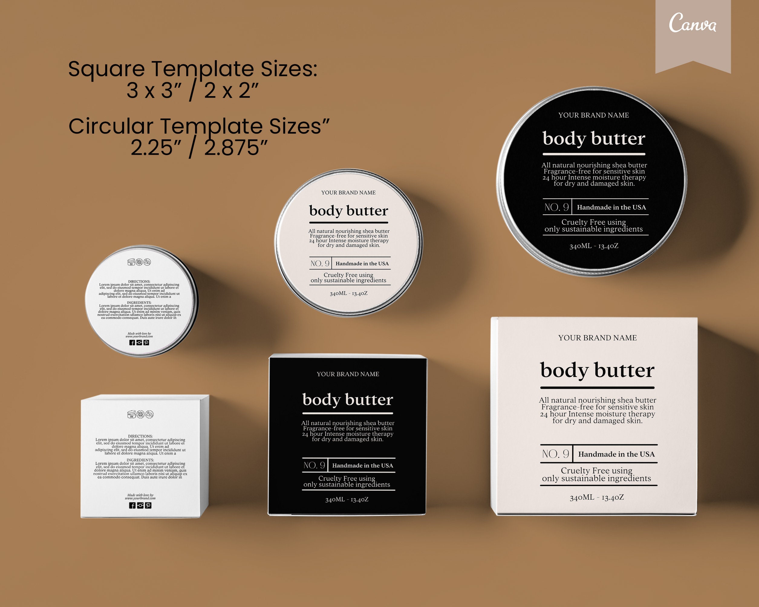 Editable Body Product Labels DIY Cosmetic Labels Editable - Etsy Australia
