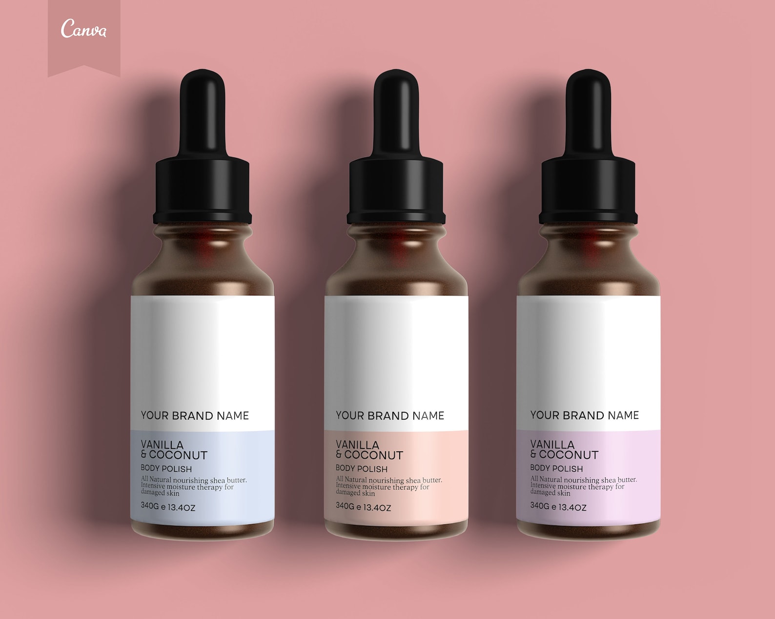 Editable Skincare Product Labels Editable Cosmetic Labels - Etsy