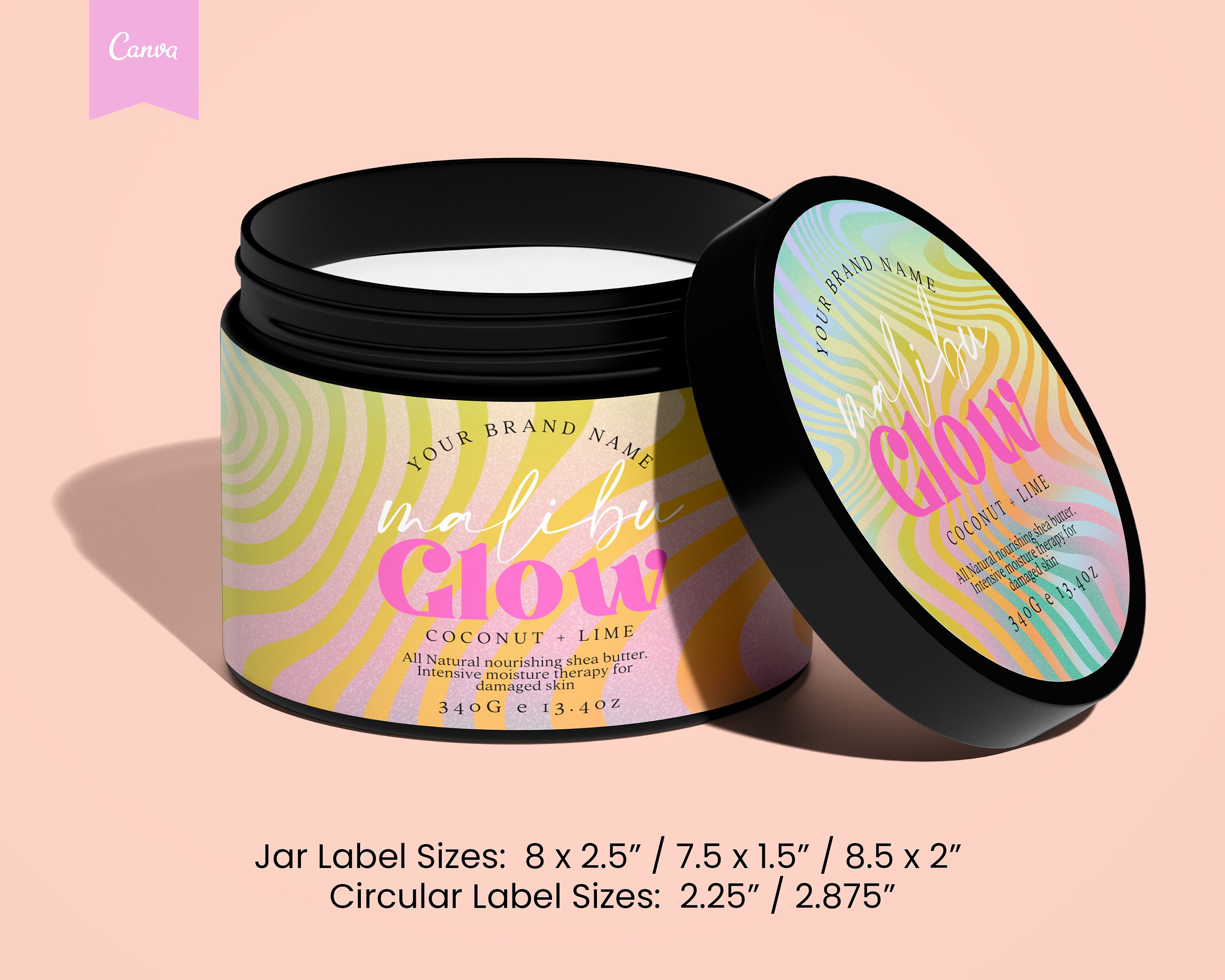 Editable Cosmetic MEGA BUNDLE, Product Label Template, Diy Cosmetic ...